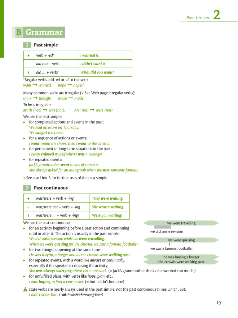 Grammar: Past Simple | PDF | Grammatical Tense | Verb