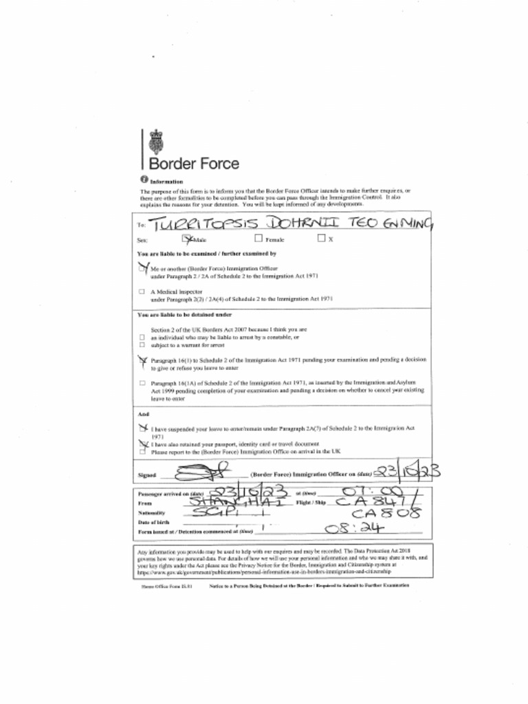 UK Refugee Application PUB | PDF