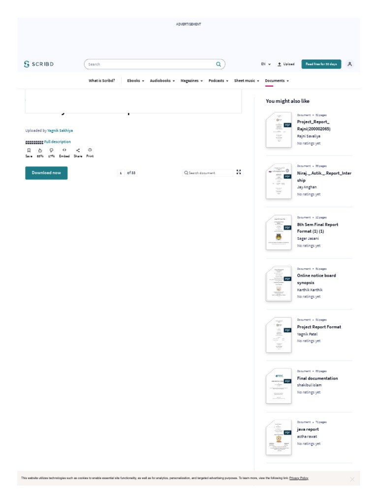 Java Proj | PDF | Scribd | Computing