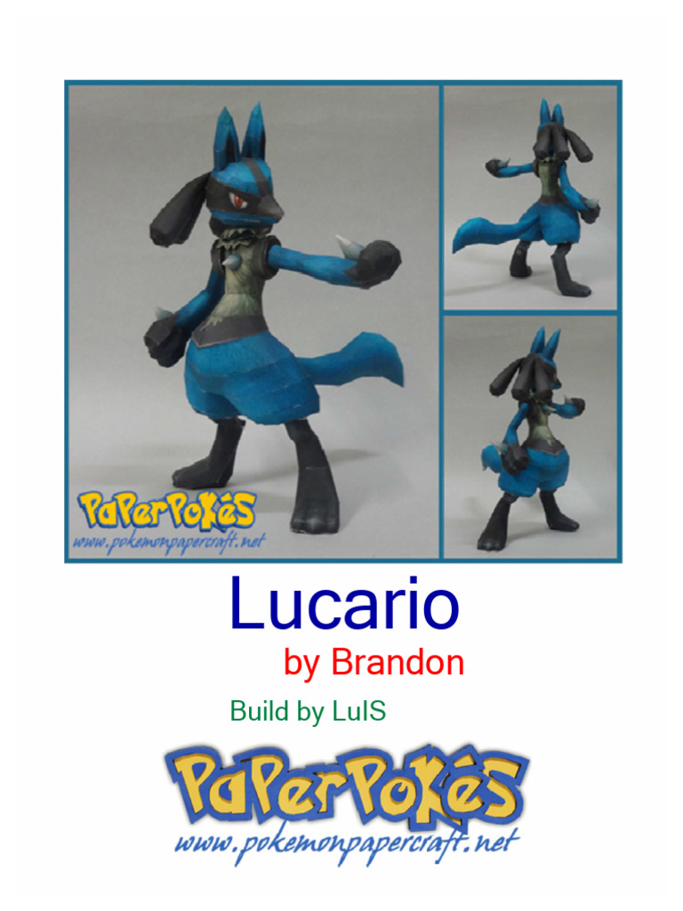 DIY Lucario Costume Guide | PDF