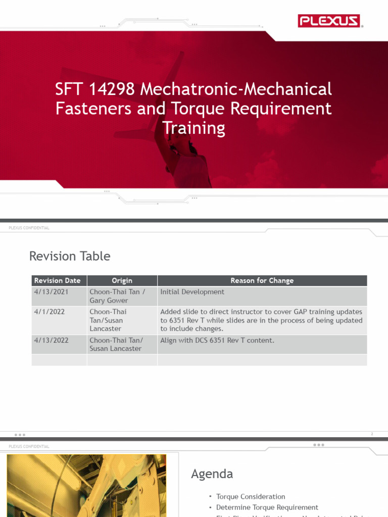 Mechatronic Mechanical Fastener Requirement RevC 637854808396002144 | PDF | Manufactured Goods ...