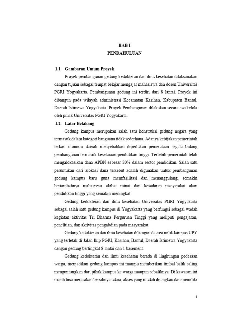 Laporan Kerja Praktek Rafi | PDF