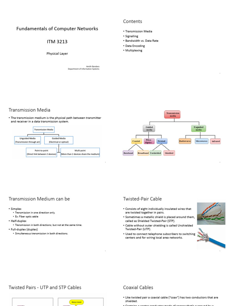 Network | PDF | Modulation | Multiplexing