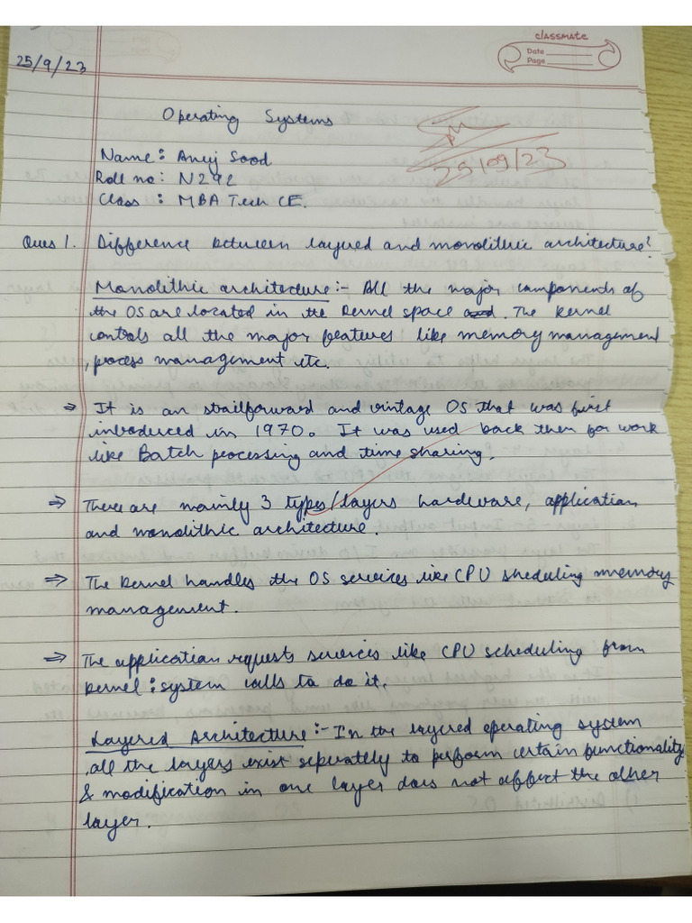 OS Assignment - 1 - N292 | PDF