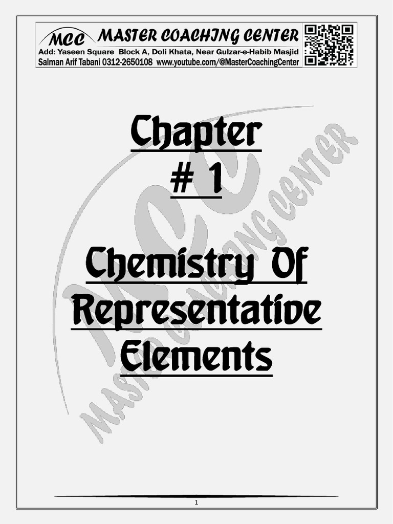 Chem Xii Notes Chap 1 Complete | PDF | Chlorine | Sodium Hydroxide Chem Xii Notes Chap 1 Complete | PDF | Chlorine | Sodium Hydroxide