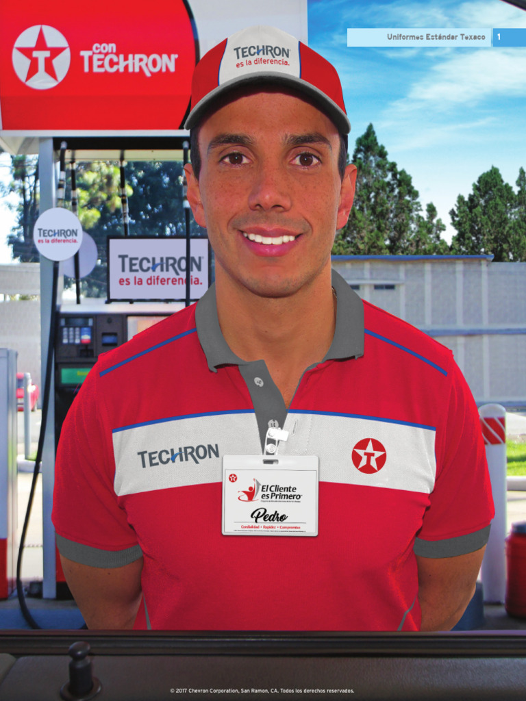 Manual Manejo de Uniformes en Estaciones de Servicio Texaco | PDF ...