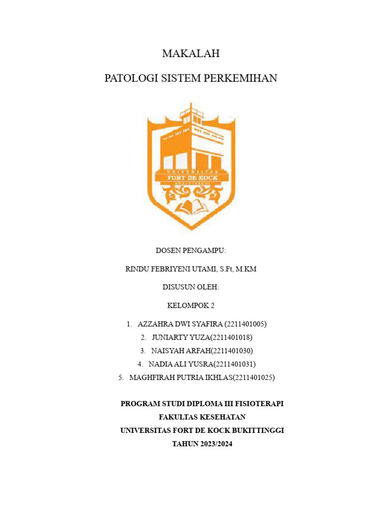 Patologi Sistem Perkemihan Kel 2 | PDF