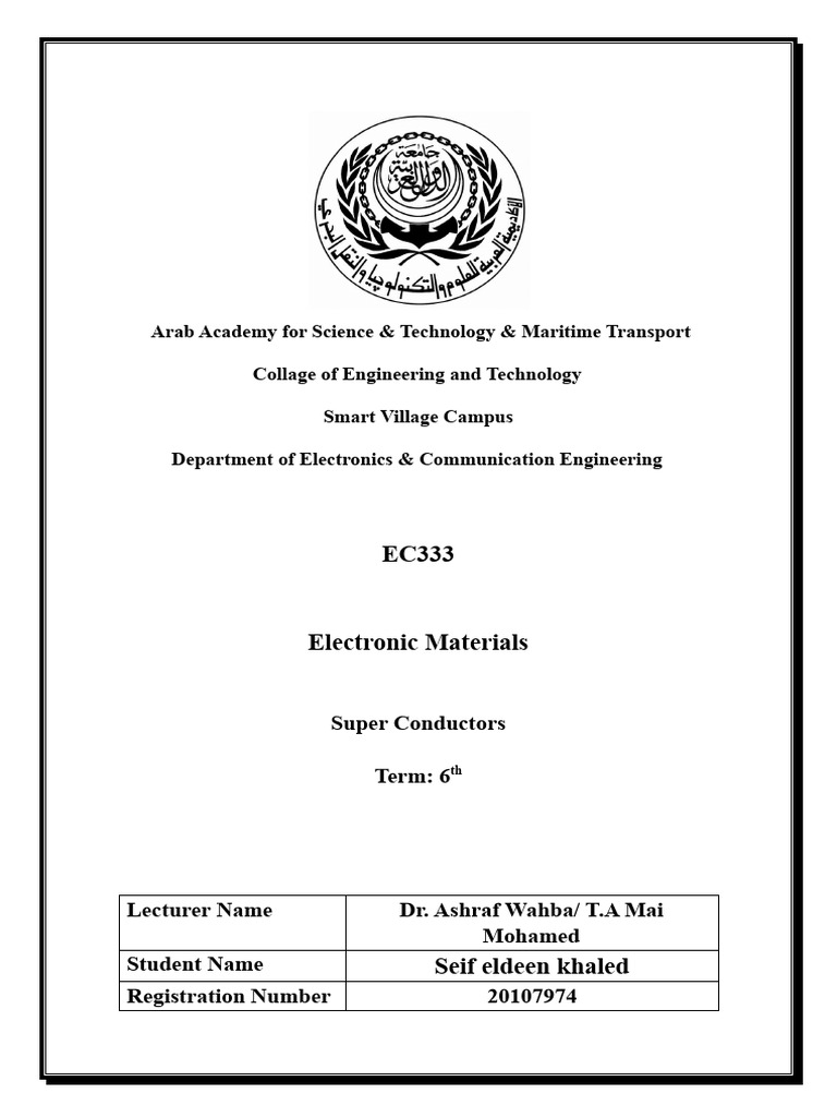 Understanding Superconductors and Their Applications | PDF | Computers