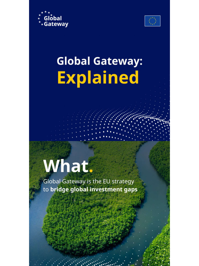The GlobalGateway Initiative - EU - Explained | PDF