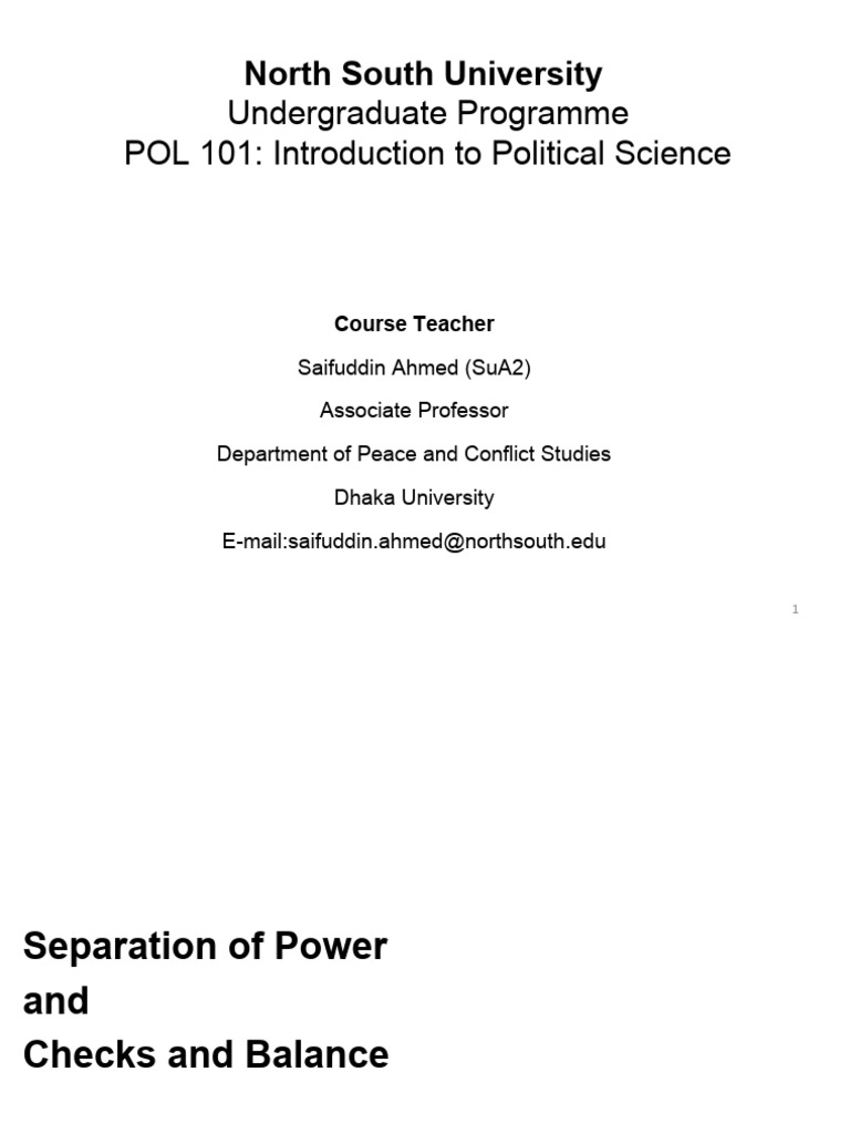 Lec 10. Separation of Power | PDF | Separation Of Powers | Judiciaries Lec 10. Separation of Power | PDF | Separation Of Powers | Judiciaries