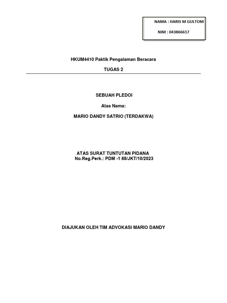 Tugas 2 PPB Haris Martin Gultom | PDF Tugas 2 PPB Haris Martin Gultom | PDF