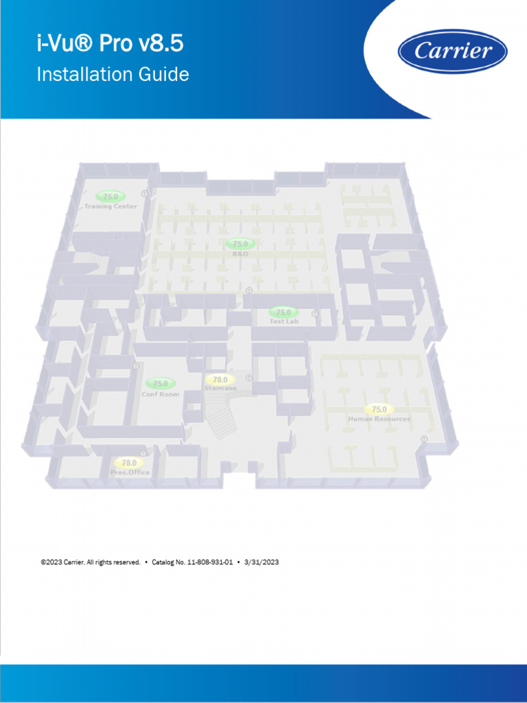 I-Vu® Pro v8.5: Installation Guide | PDF