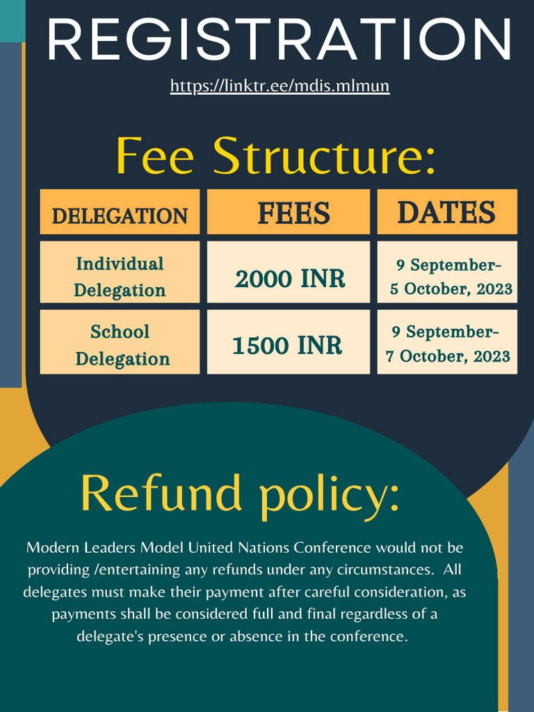 ML MUN Conference Dress Code Details | PDF | Finance & Money Management