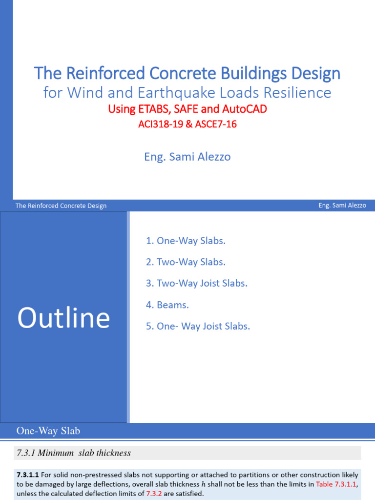 The Reinforced Concrete Buildings Design: For Wind and Earthquake Loads Resilience | Download ...