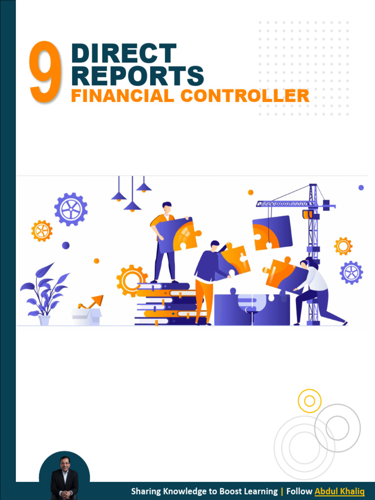9 Direct Reports of A Financial Controller | PDF