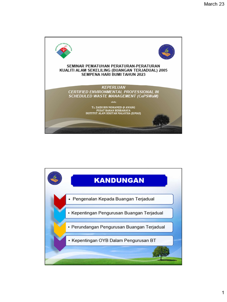 Keperluan CePSWAM | PDF