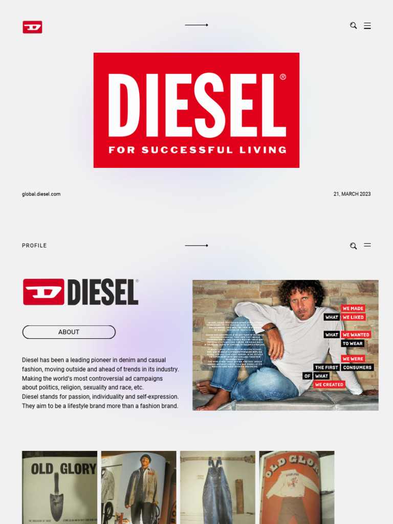 Diesel's Bold Advertising Campaigns Analysis | PDF
