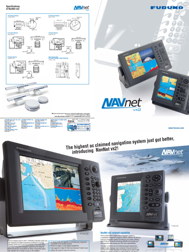 NavNet vx2 Integrated Navigation System | PDF | Radar | Weather Forecasting