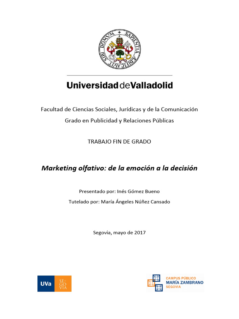 TFG-N 649 | PDF | Las emociones | Marketing