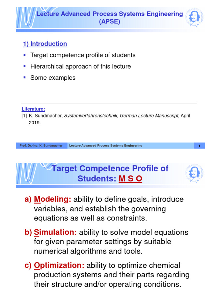 1 APSE Introduction 271020 | PDF | Molecules | System