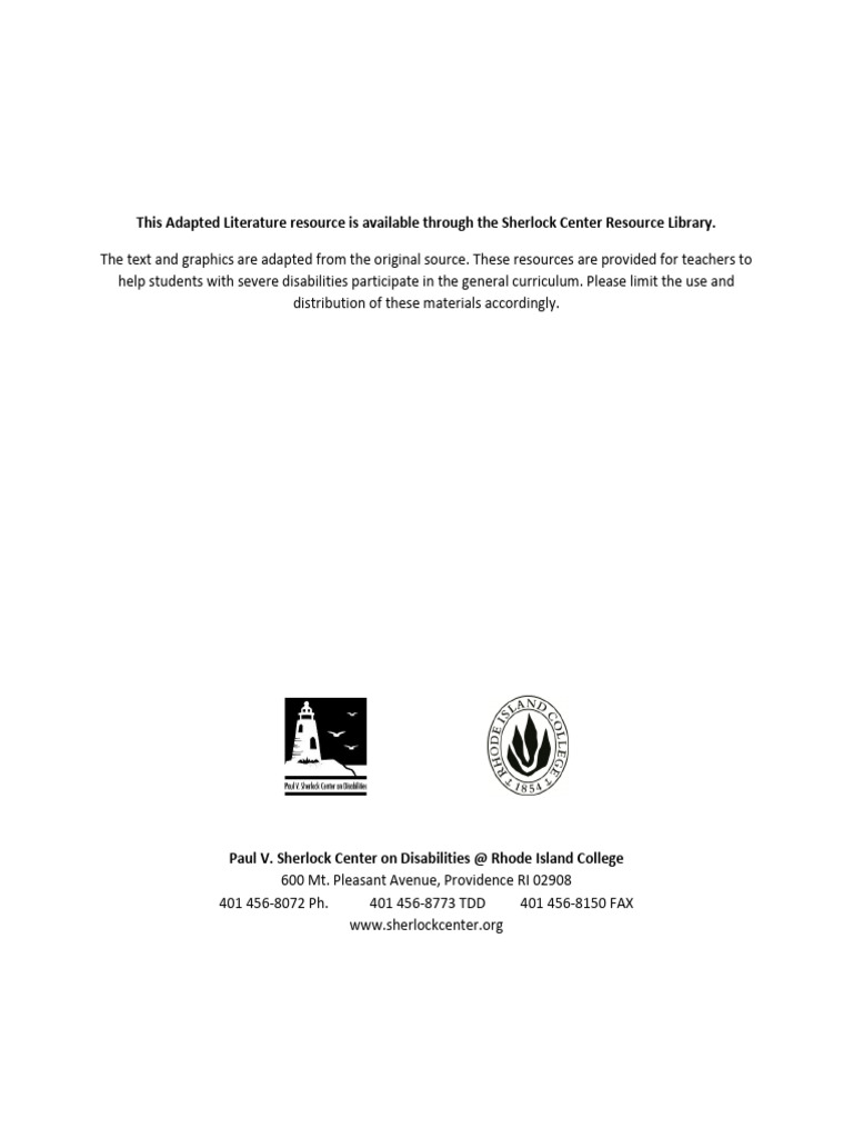 Adapted Resource: The Biggest Snowman Ever | PDF