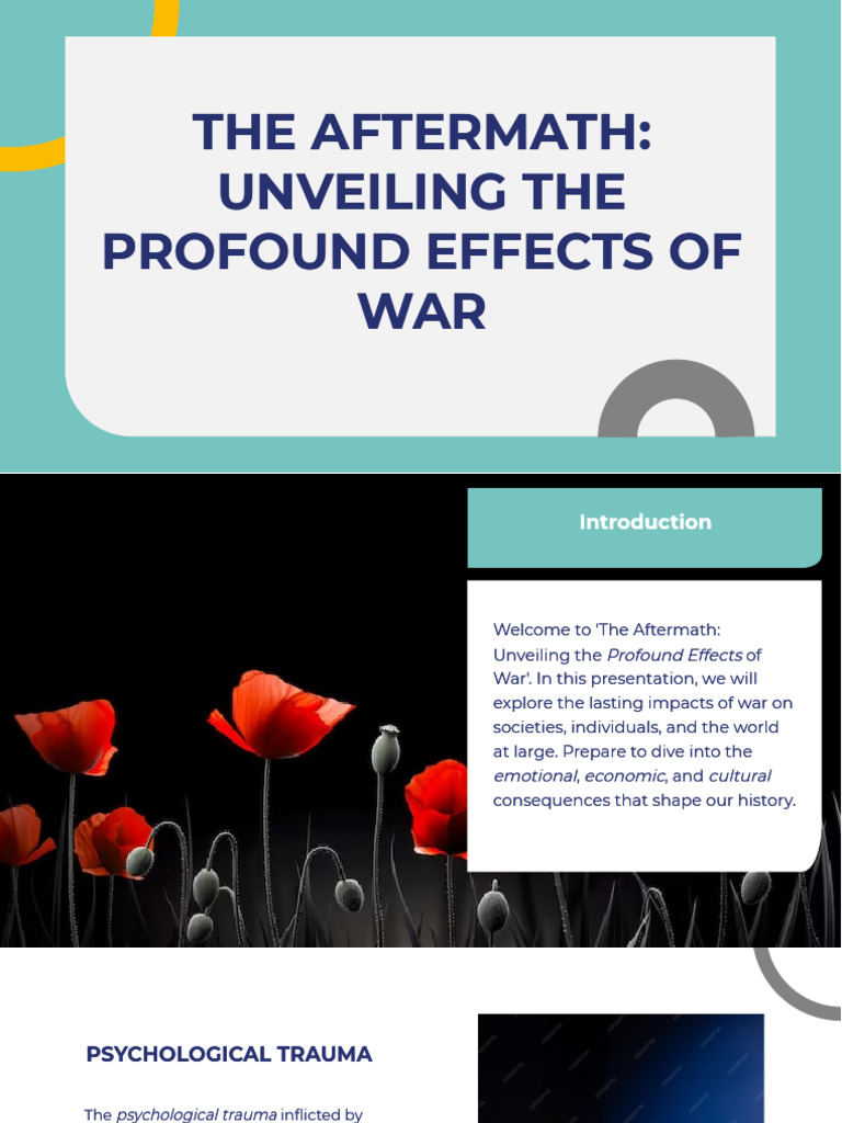 Wepik The Aftermath Unveiling The Profound Effects of War ...