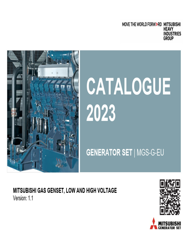 Mitsubishi MGS-G-EU Generator Catalogue | PDF