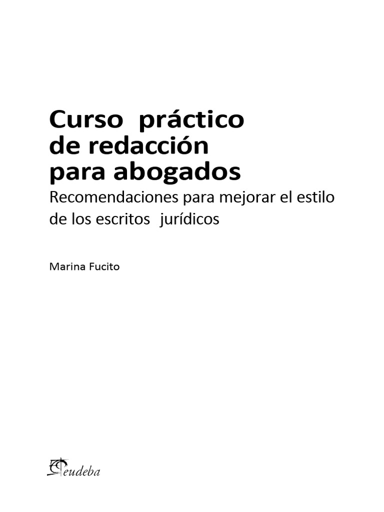 Puntuación (Curso Practico-Fucito) | PDF