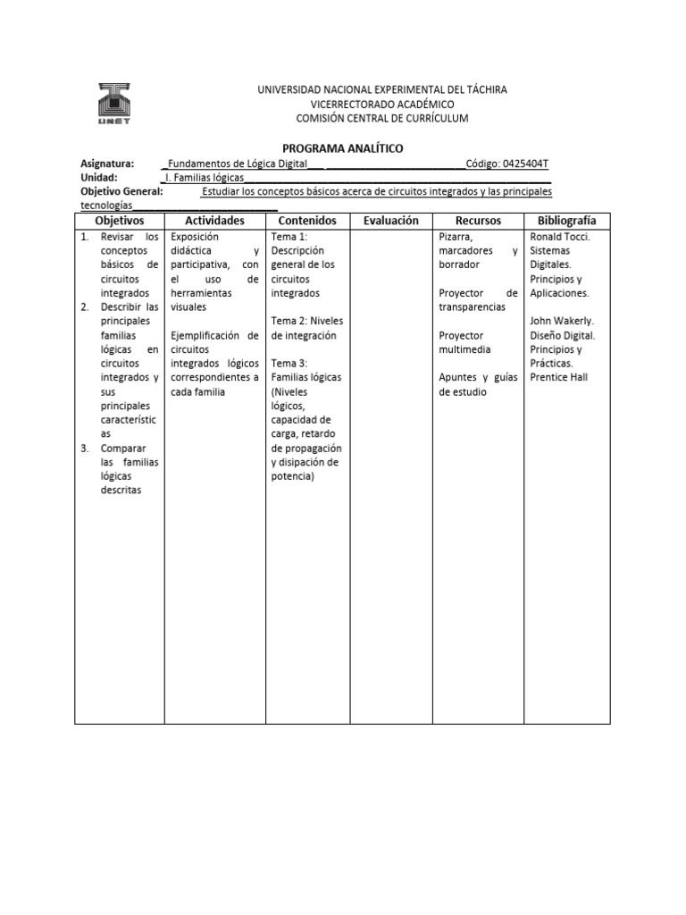 Fundamentos de Logica Digital | PDF