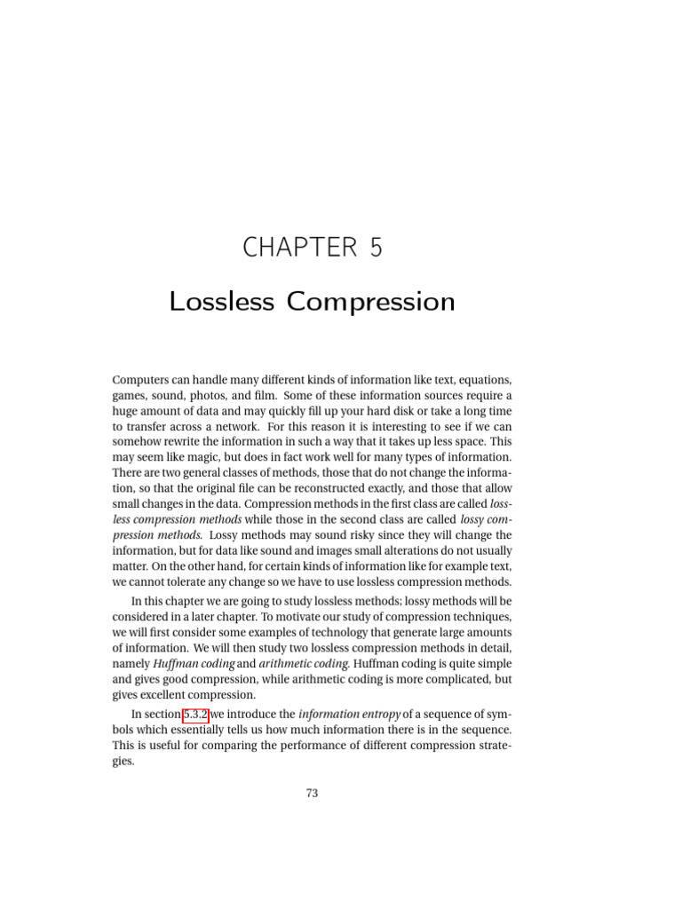 Kap 5 | Download Free PDF | Code | Data Compression