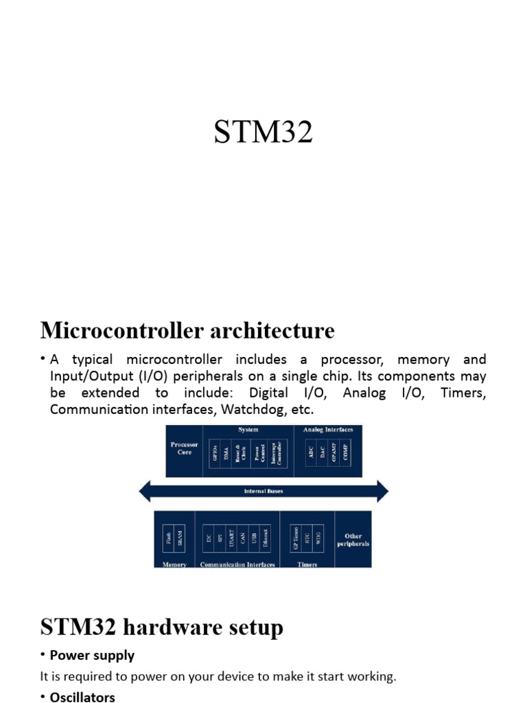 STM32 | Download Free PDF | Microcontroller | Electronic Engineering STM32 | Download Free PDF | Microcontroller | Electronic Engineering