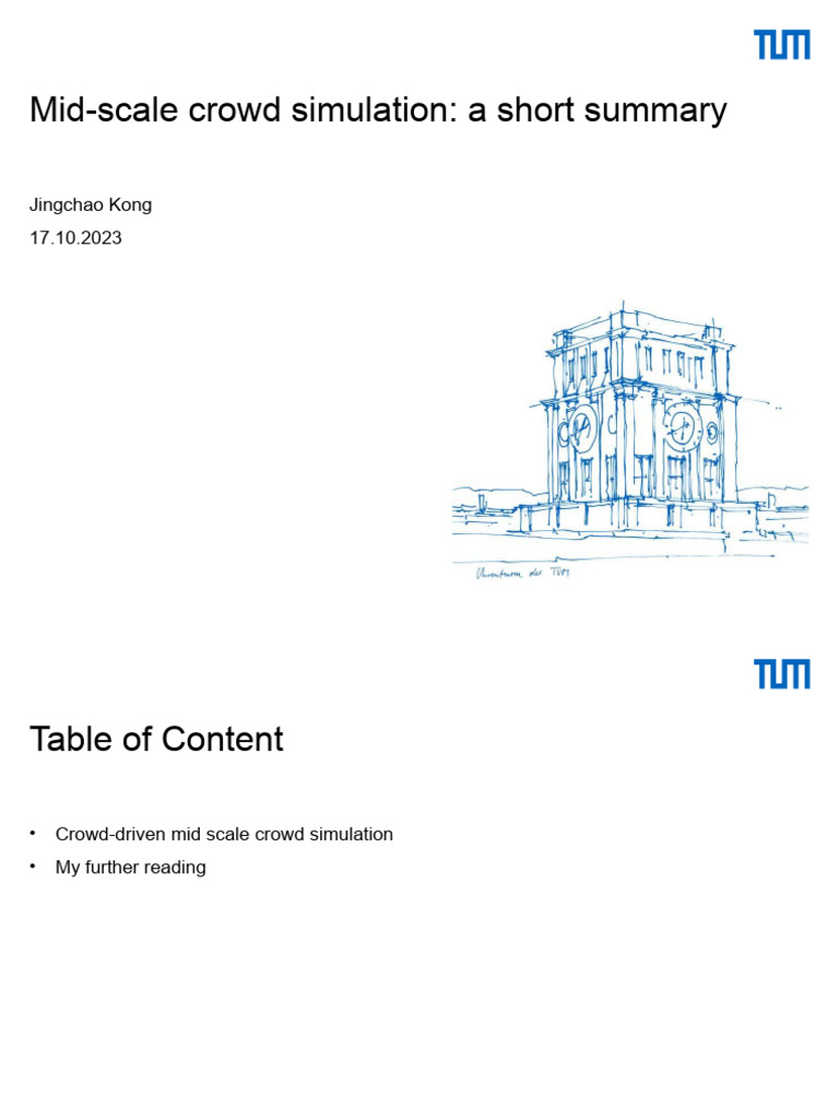 Crowd Simulation | PDF | Computer Science | Algorithms