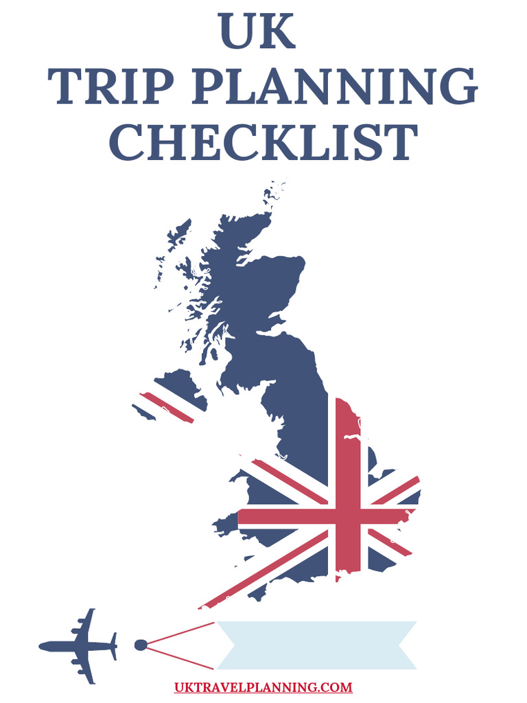 UK Trip Planning Checklist | PDF