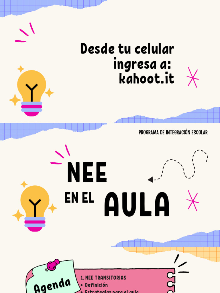 Taller 2 - NEE en El Aula | PDF | Discapacidad intelectual | Espectro autista