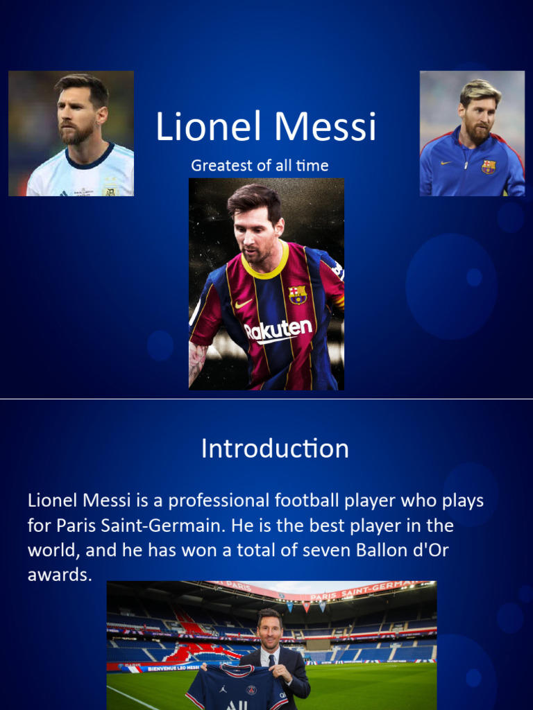 Presentation Messi | PDF