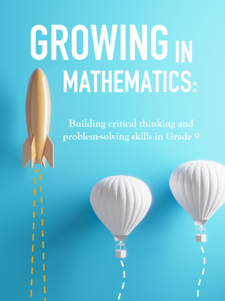 Grade 9 Math: Critical Thinking Skills | PDF | Numbers | Equations