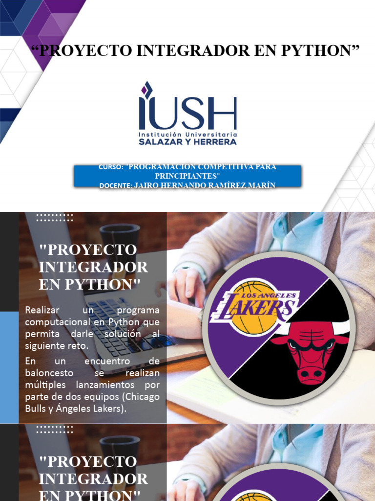 Semana5-Proyecto Integrador Python | PDF | Python (lenguaje de ...