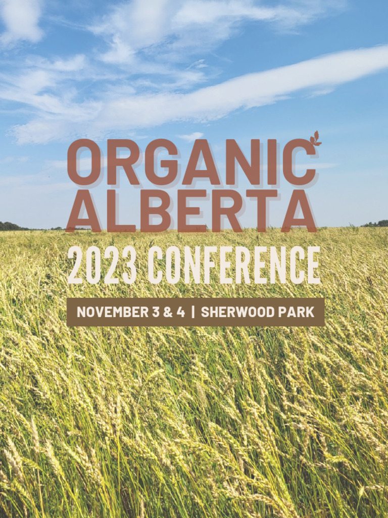 2023 Conference Program | PDF | Agriculture | Organic Farming