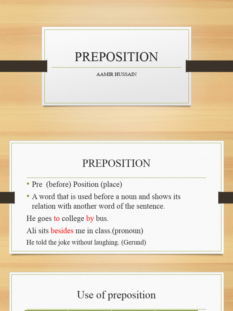 Preposition Pdf Preposition And Postposition Languages
