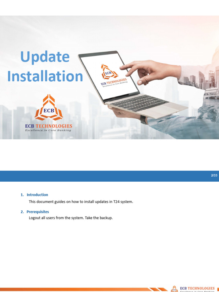 T24 Update Installation Guide | PDF | Zip (File Format) | Computing