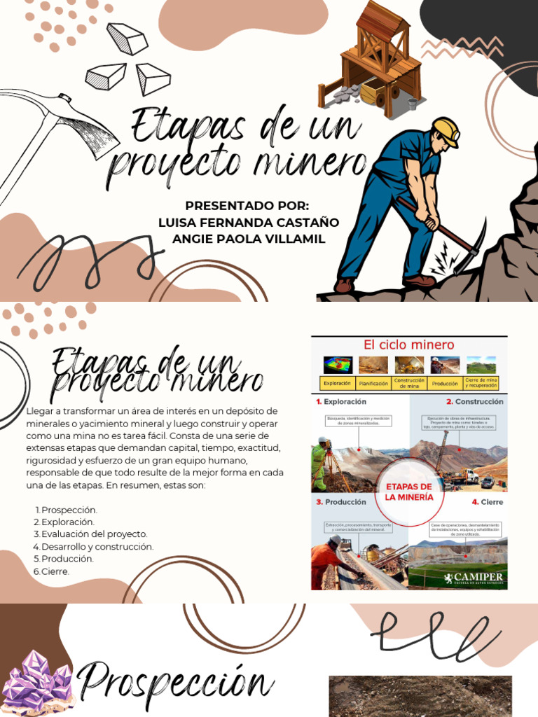 Etapas de Un Proyecto Minero - Compressed | Descargar gratis PDF ...