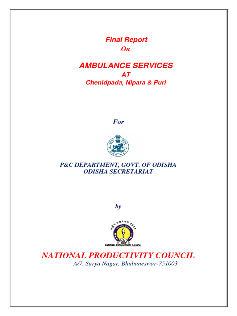 5.ambulance Services | PDF