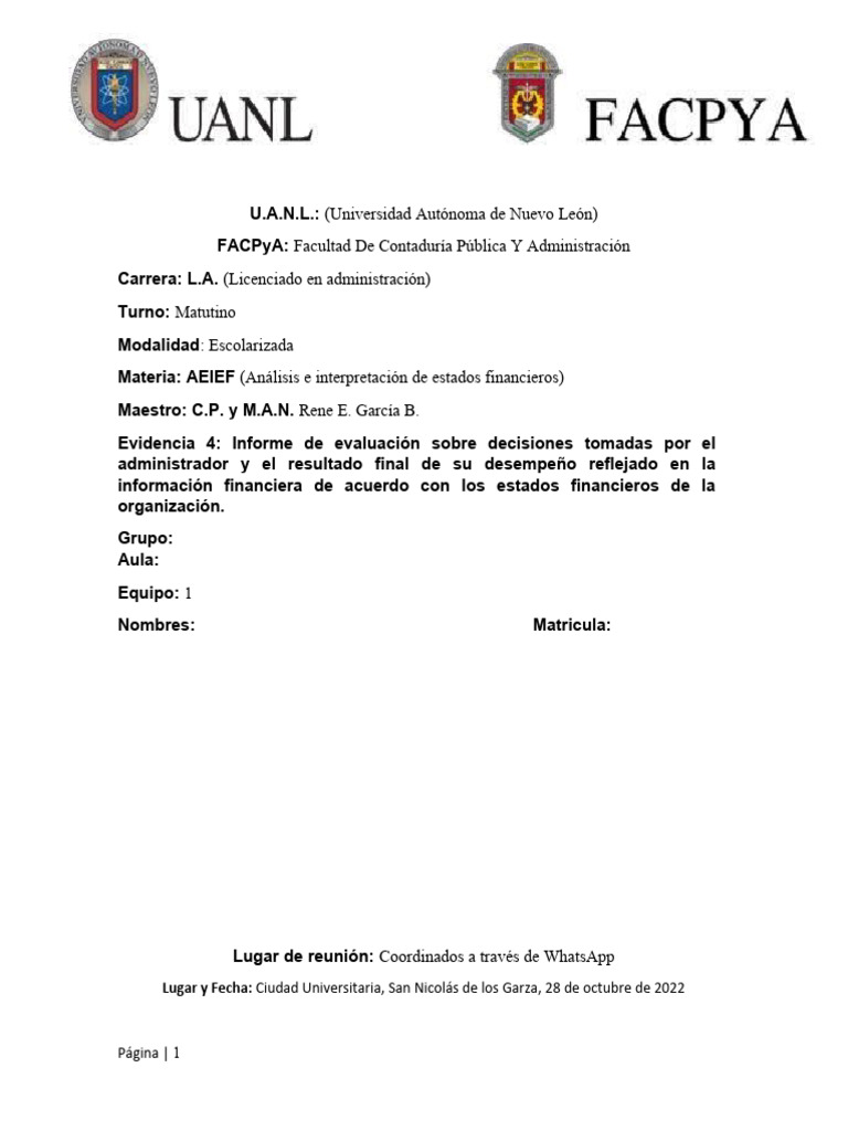 Ev4 Eq1 | PDF | Business | Compartir (Finanzas)