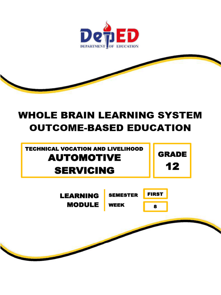 Grade 12 Ats TVL q1wk8 | PDF