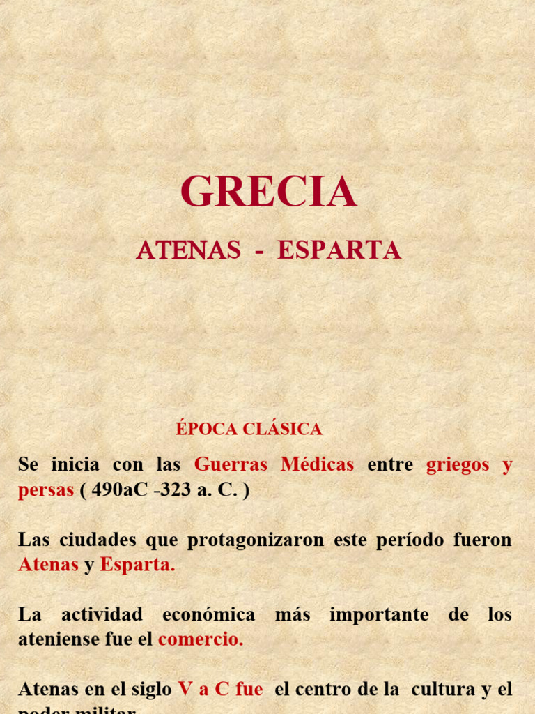 Atenas y Esparta | PDF | Esparta | Antigua Grecia