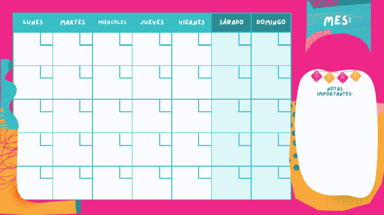 Calendario Mensual | PDF