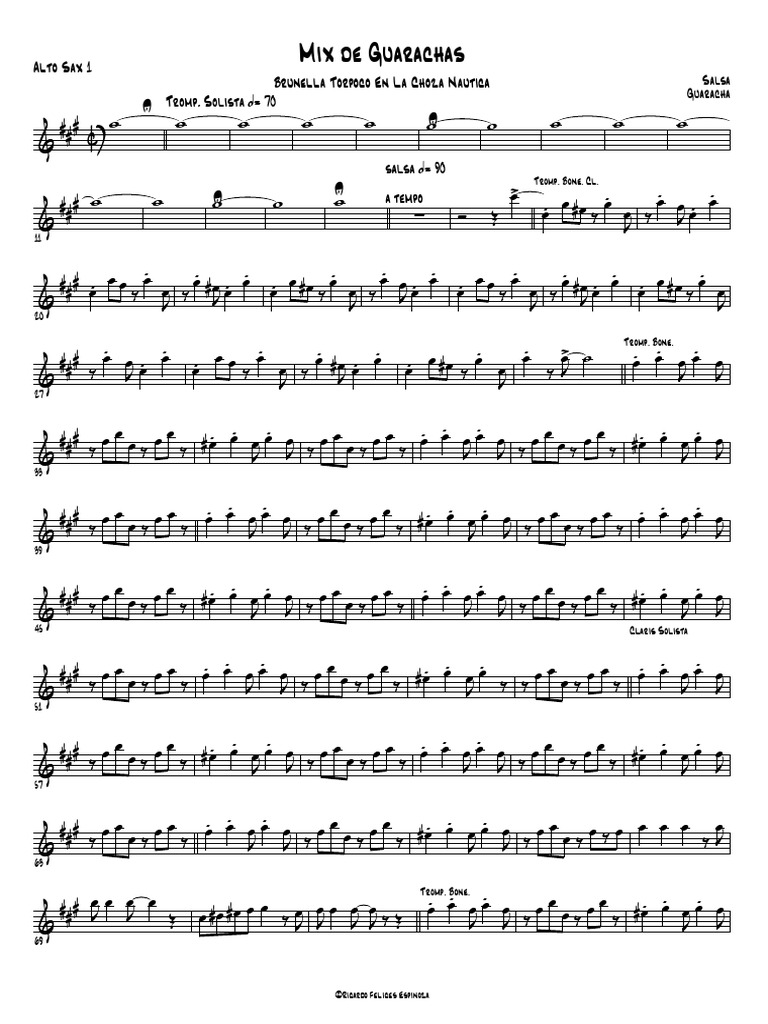 Mix de Guaracha - Brunella Torpoco | PDF