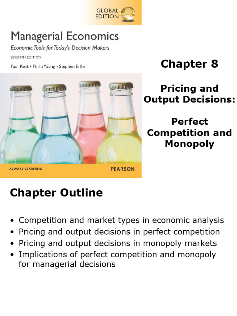 Chapter 8 - Perfect Competition and Monopoly | PDF | Perfect ...