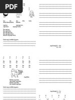 Pagpapantig Worksheet 1 | PDF