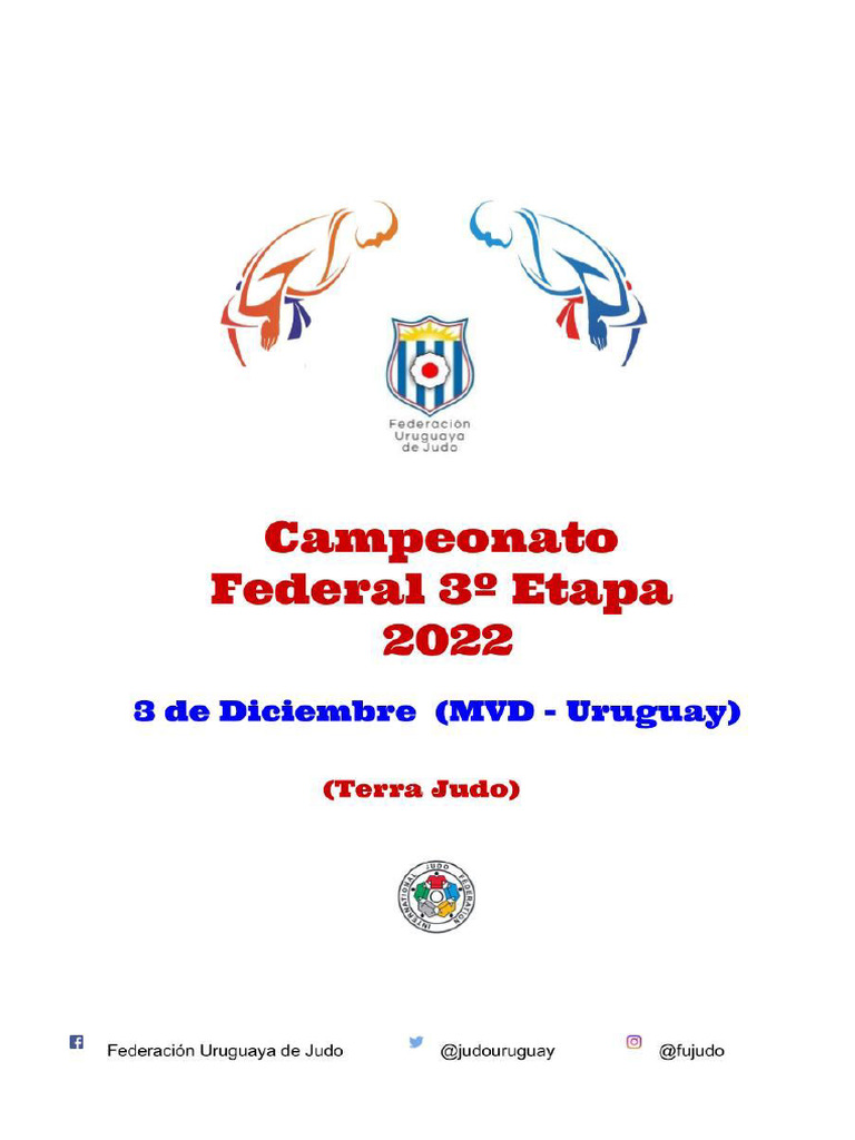 Reglamento Federal 3 Etapa 2022 TJ 08.11.2022 | PDF